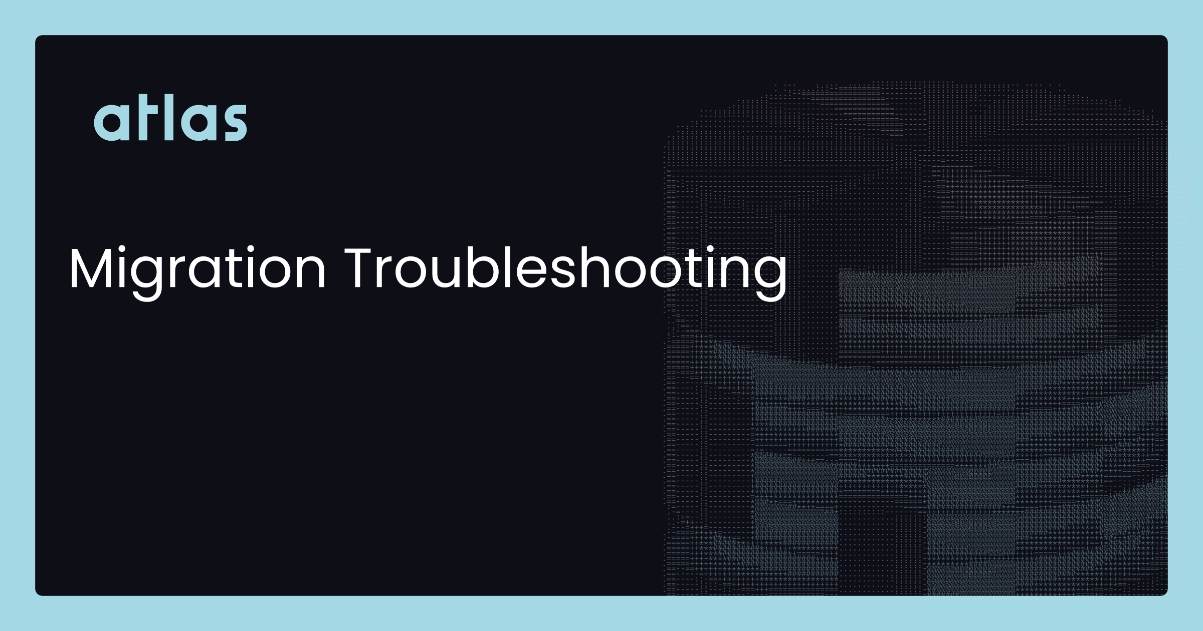 Migration Troubleshooting Atlas Manage Your Database Schema As Code 1714